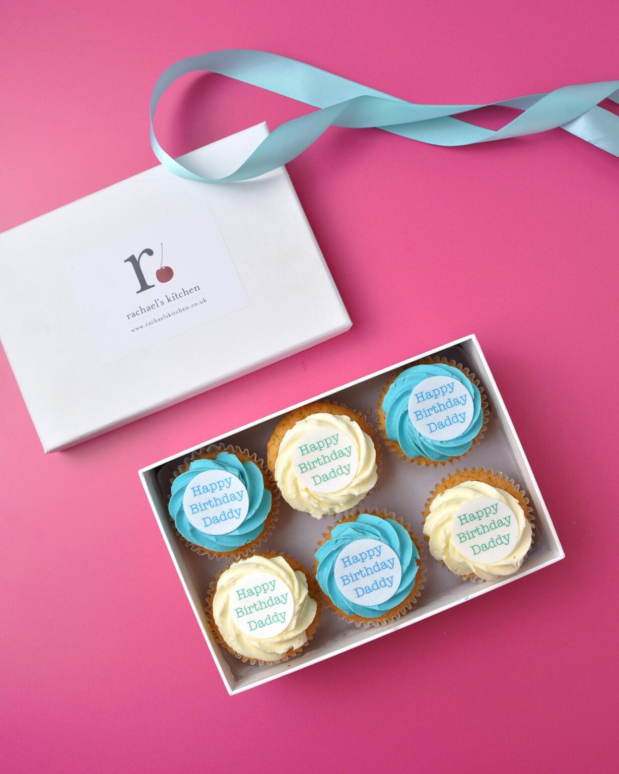 Personalised, Message, Printed Cupcakes Delivered